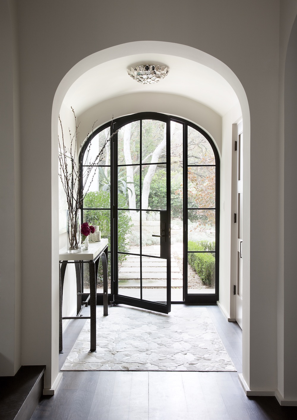 Arched Window Walls (Fixed, Transom, with Site Lites) - Rehme Steel ...